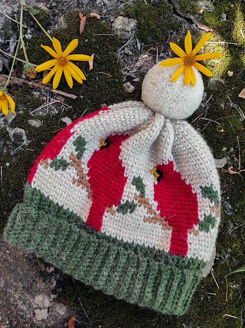Ravelry: Cardinal Bird hat pattern by Svetlana Gibadullina