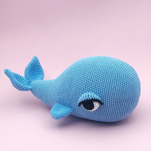 Ravelry: Bob the blue whale pattern by Vibeke Magnesen