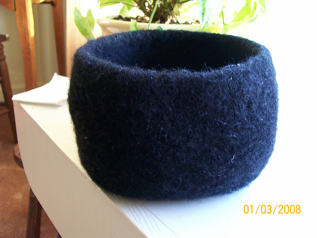 Ravelry: Spring-Colored Felted Bowl pattern by Sarah E. White