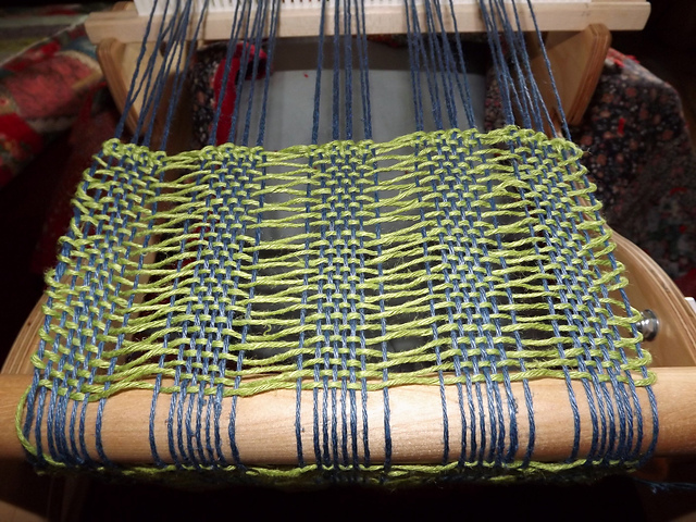 Ravelry: VickiWithNoE's Woven Test Sample for curtain