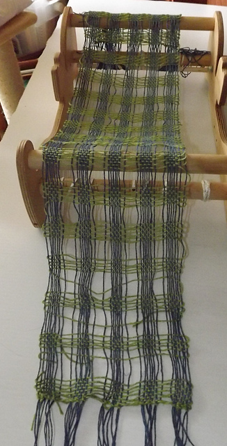 Ravelry: VickiWithNoE's Woven Test Sample for curtain