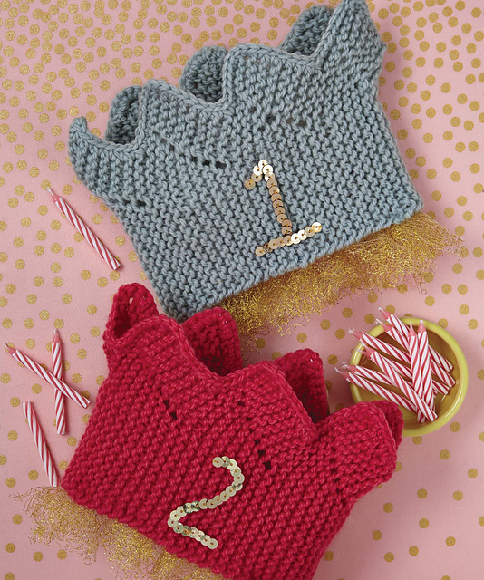 Ravelry: Birthday Baby Crowns pattern by Vickie Howell