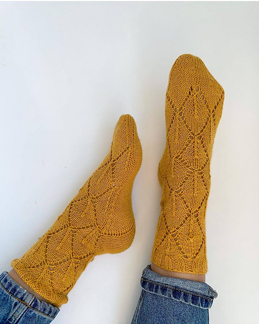 Ravelry: Cozy Autumn socks pattern by Vicky Moroz