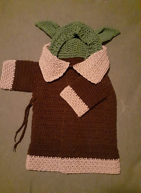 Ravelry: Evie's Baby Alien Costume pattern by Victoria Ridge
