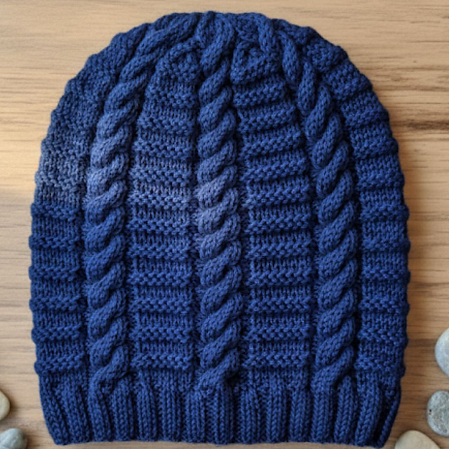 Ravelry: Ribbed cable beanie pattern by Vimla Singh