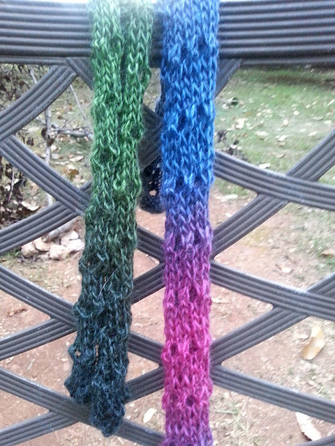 Ravelry: All-in-a-Row Scarf pattern by Kathryn Mason