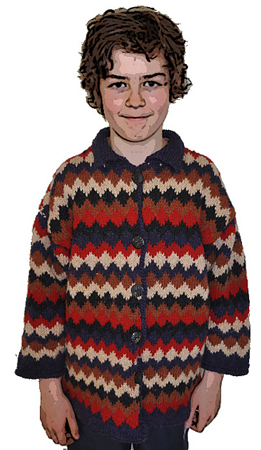 Ravelry: Harlequin Jacket pattern by Violet Green