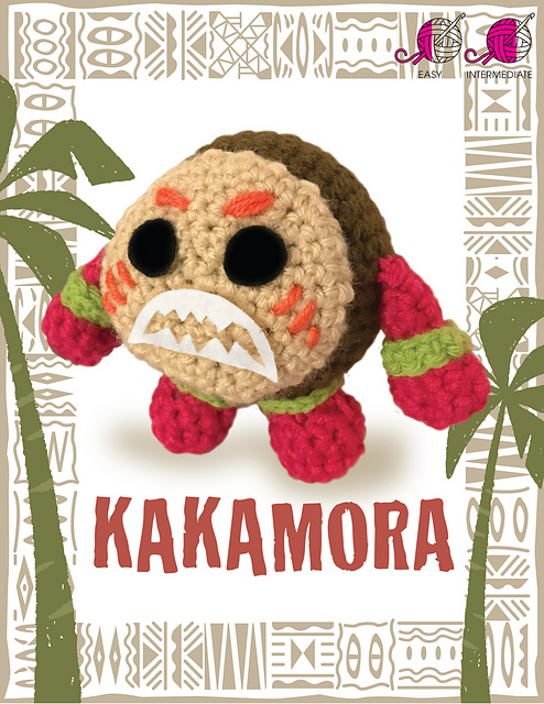 Ravelry: Kakamora from Moana pattern by VirGigi Designs