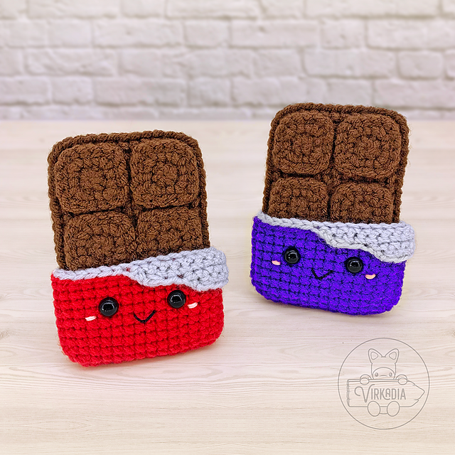 Ravelry: Chocolate Bar Cutie pattern by Joey Diehl