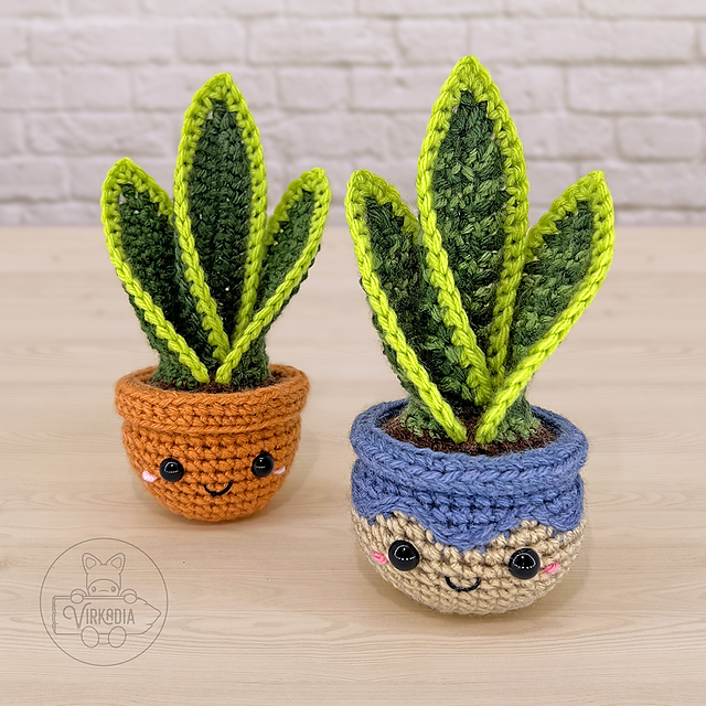 Ravelry: Snake Plant Cutie pattern by Joey Diehl