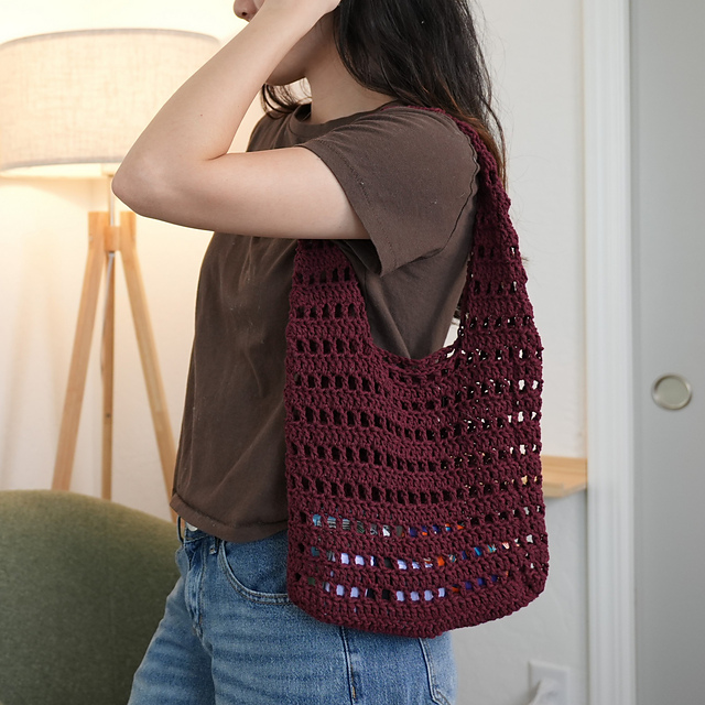 Ravelry: Semi-Mesh Tote Bag pattern by Viv Crochets
