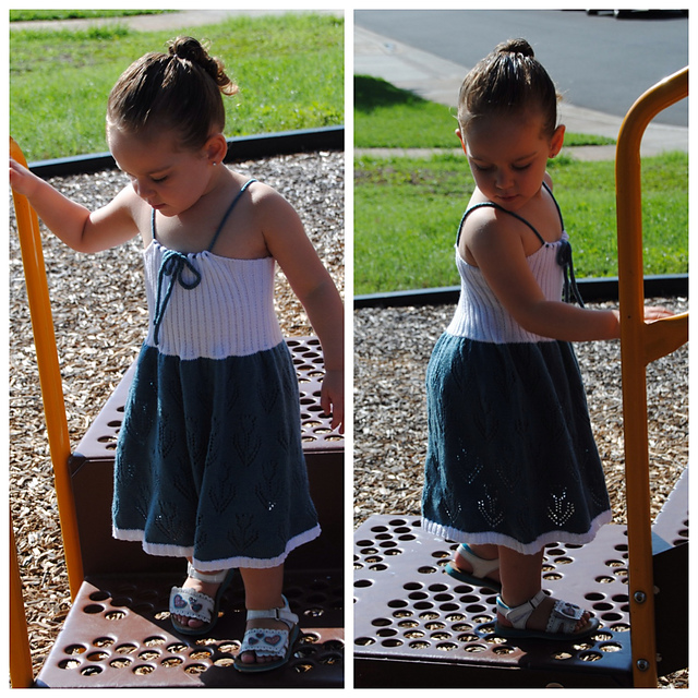 Ravelry: MK Toddler Lace Sundress pattern by Vivianne Knits