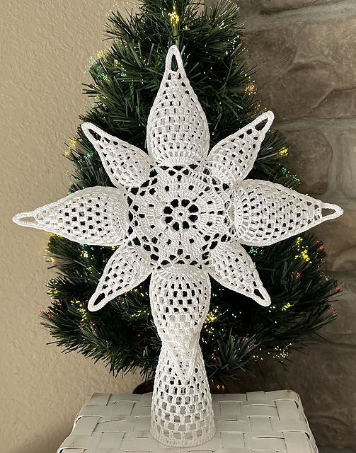 Ravelry: Star of Bethlehem Tree Topper pattern by Irina Eccles