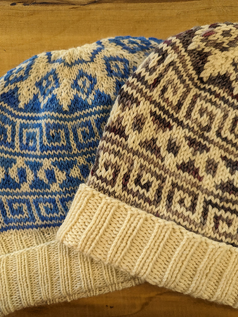 Ravelry: Hellenic Hat pattern by Andrew Vogl