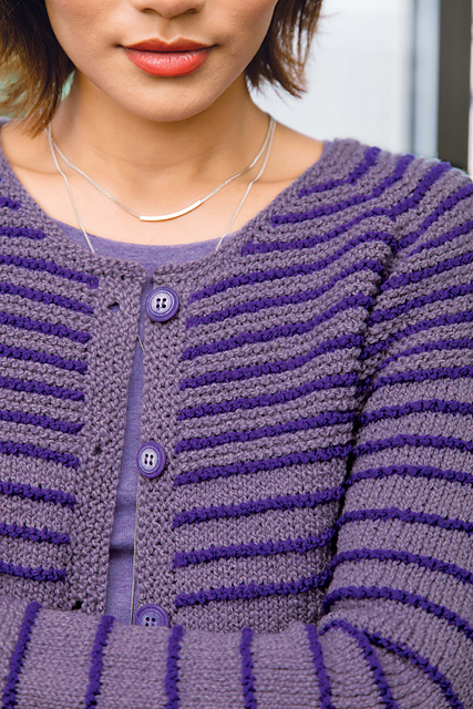 Ravelry: #22 Striped Cardigan pattern by Katherine Mehls