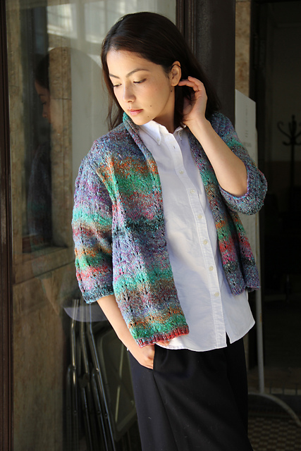 Ravelry: Short Sleeve Jacket pattern by Eisaku Noro Design Team 野呂英作企画室
