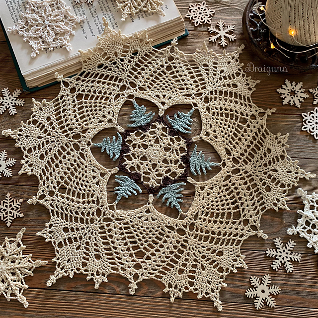 Ravelry: Frostwoven Forest pattern by Julia Hart