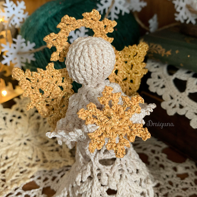 Ravelry: Wintertale Angel pattern by Julia Hart