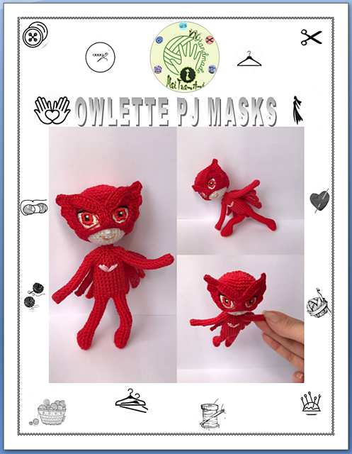 Ravelry: Owlette DOLL pattern by Vũ Vương Mai Trâm
