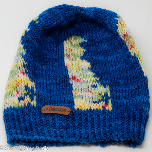 Ravelry: Delaware Home is Where the Heart Is Hat pattern by Cindy Garland