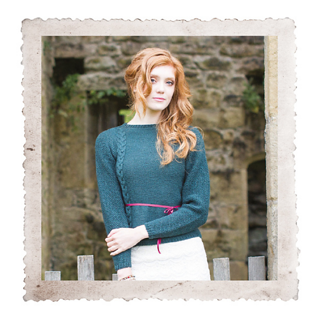 Ravelry: Elizabeth Braid Cable Jumper pattern by Emma Wright