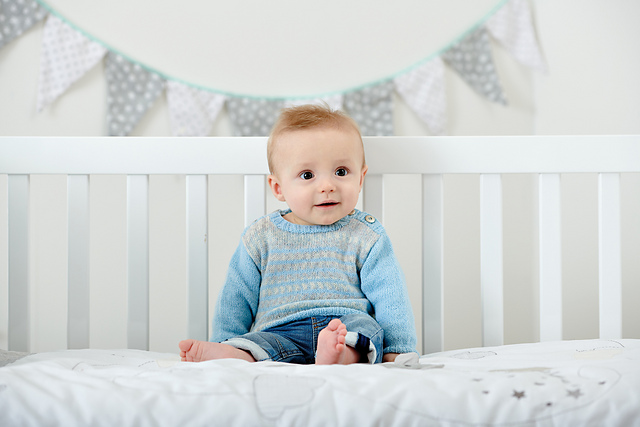 Ravelry: Lil Sailor Sweater pattern by Sarah Hatton