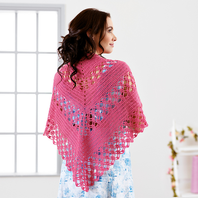 Ravelry: Florabelle Crochet Shawl pattern by Anna Nikipirowicz