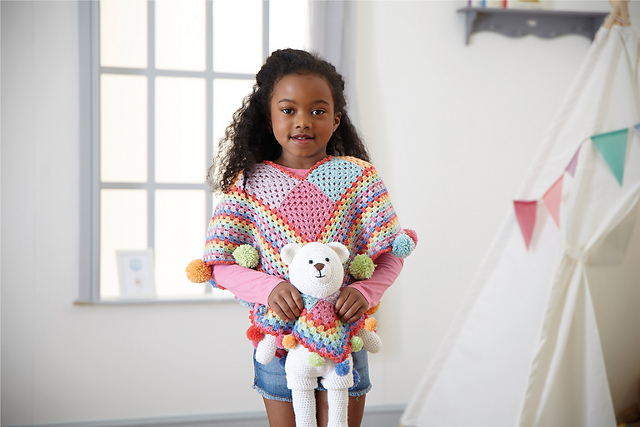 Ravelry: Giddy Up Poncho pattern by Emma Varnam