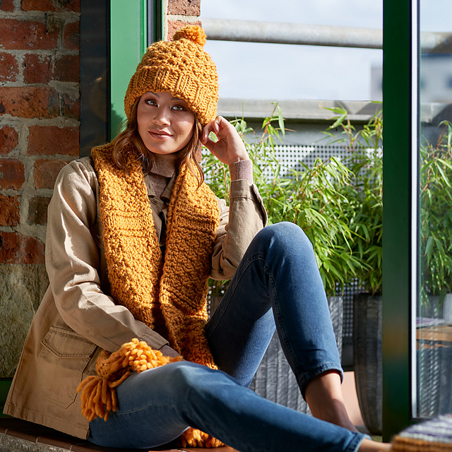 Ravelry: Zen Textured Accessory Set pattern by Chloe Elizabeth Birch