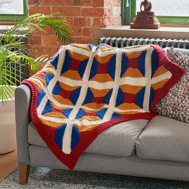 Ravelry: Paloma Mosaic Patchwork Blanket pattern by Chloe Elizabeth Birch
