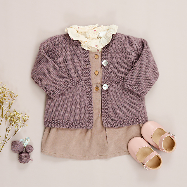 Ravelry: Matilda Matinee Jackets pattern by Sarah Hatton