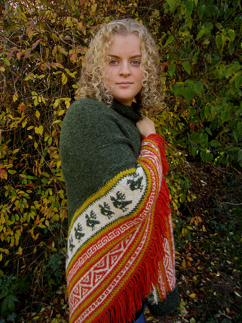 Ravelry: Peruvian Poncho pattern by Dela Hausmann