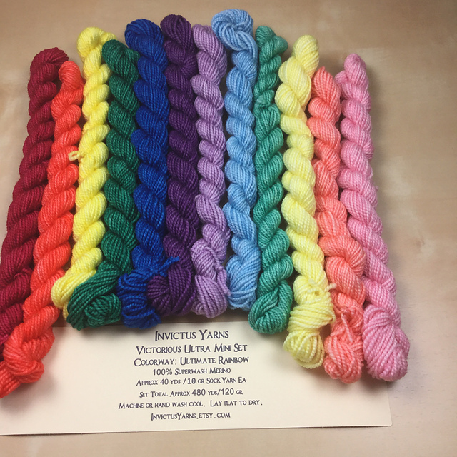 Ravelry: Invictus Yarns Victorious Mini Set
