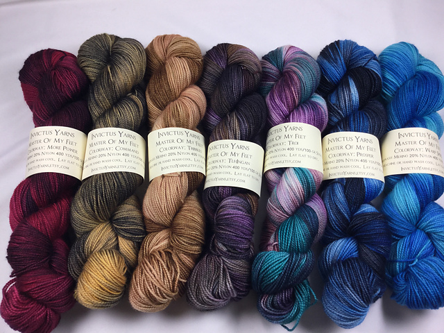 Ravelry: Invictus Yarns Master of My Feet