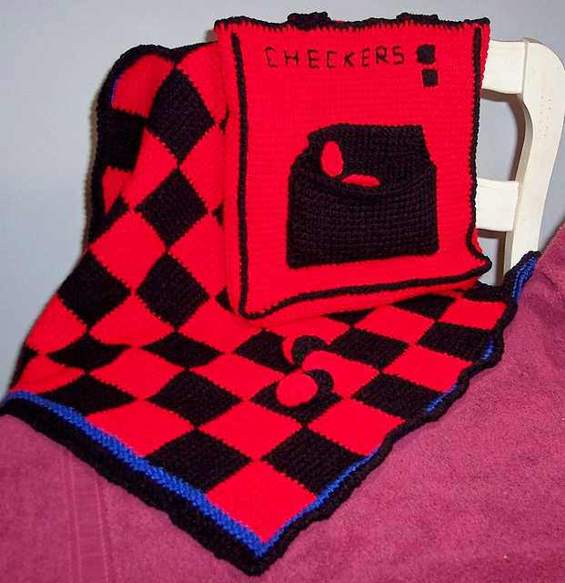 Ravelry: Let's Play Checkers pattern by Lawanda Davis