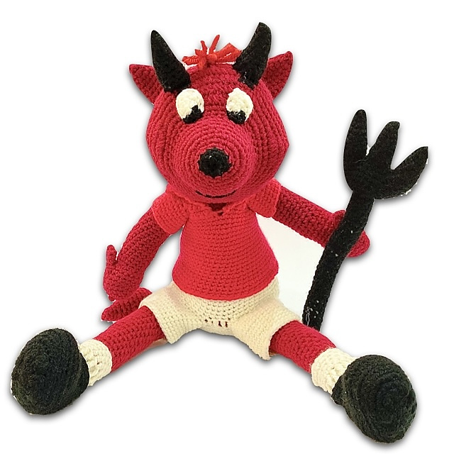 Ravelry: Manchester United FC Mascot pattern by Pete Waring-Chatwin