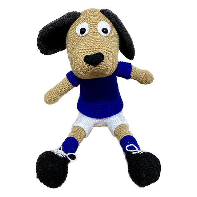 Ravelry: Birmingham City FC Mascot pattern by Pete Waring-Chatwin