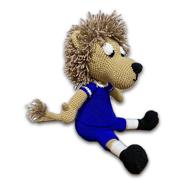 Ravelry: Chelsea FC Mascot pattern by Pete Waring-Chatwin