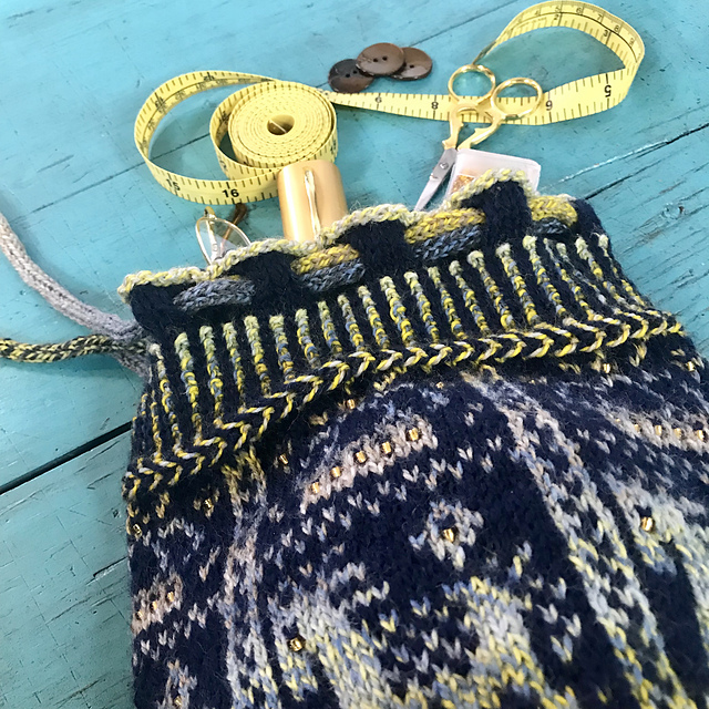 Ravelry: Mrs. Higgins' Reticule pattern by Ron Warren