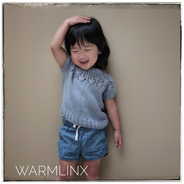 Ravelry: Lillian Short Sleeves Pullover pattern by Weiyan Huang