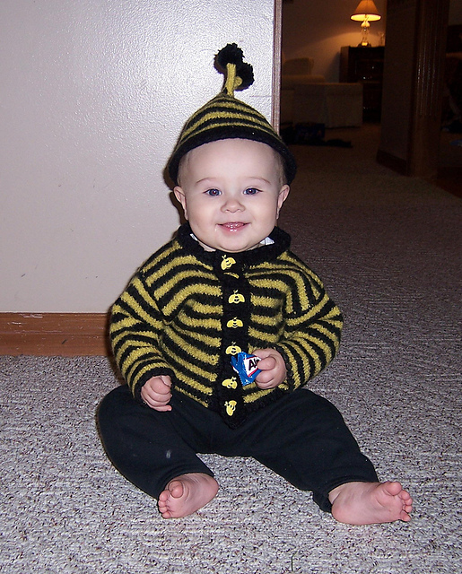 Ravelry: Yellow Jacket Cardigan pattern by Sharon Turner