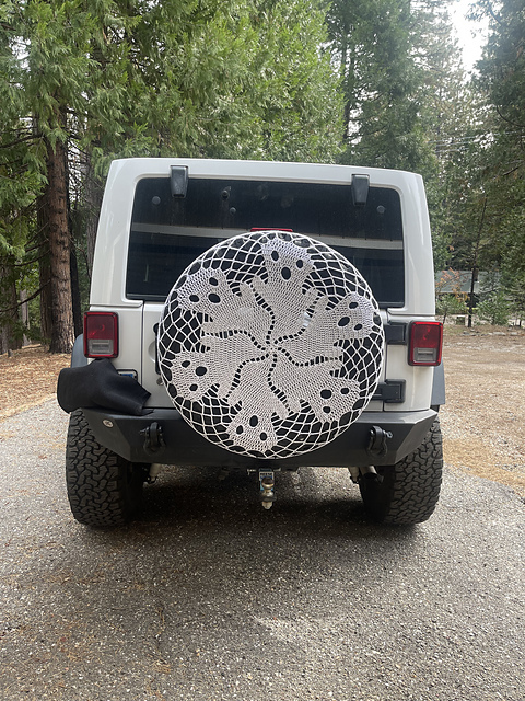 Ravelry: WarpSpeedLinda's **Tire Cozy...for NEW JEEP