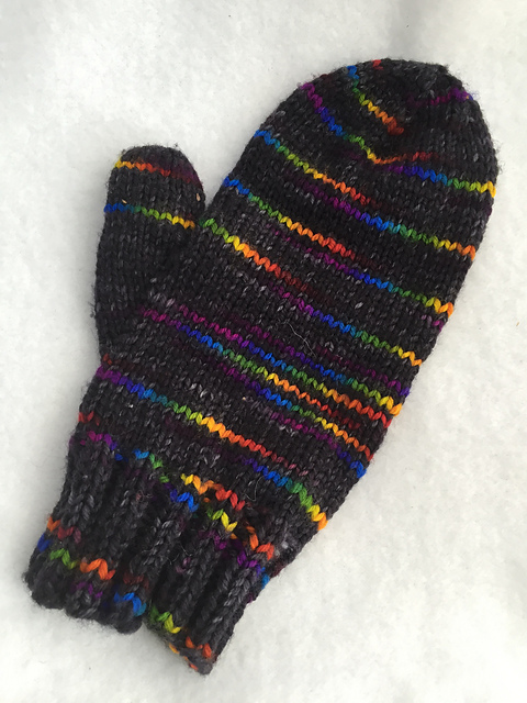 Ravelry: Over the Rainbow Mittens pattern by Michelle Trudeau Fleming