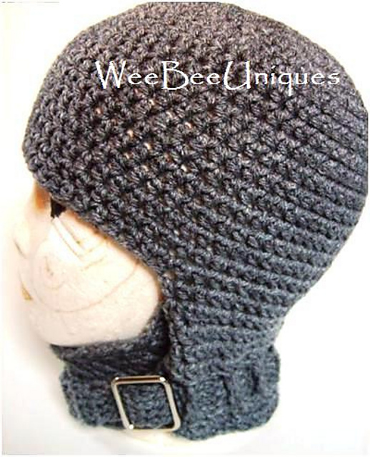 Ravelry: Buckle Up Helmet Hat pattern by WeeBee Uniques