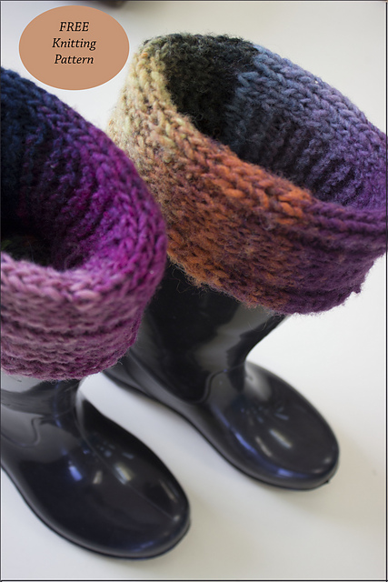 Ravelry: Boot Toppers pattern by Knit Traders