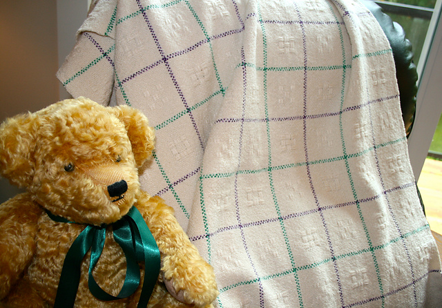 Ravelry: Weever's Window Pane Lace Blankets