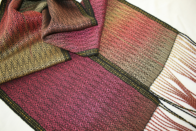 Ravelry: Weever's Sunset Scarf