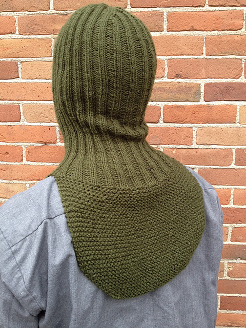 Ravelry: Welmode's Balaclava Helmet (with cape pieces)