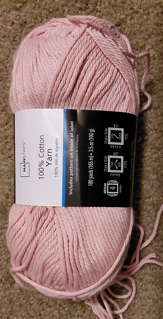 Ravelry: Mainstays 100% Cotton