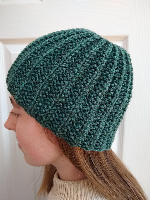 Ravelry: Ribbed Seed Stitch Hat pattern by Wendi Cusins
